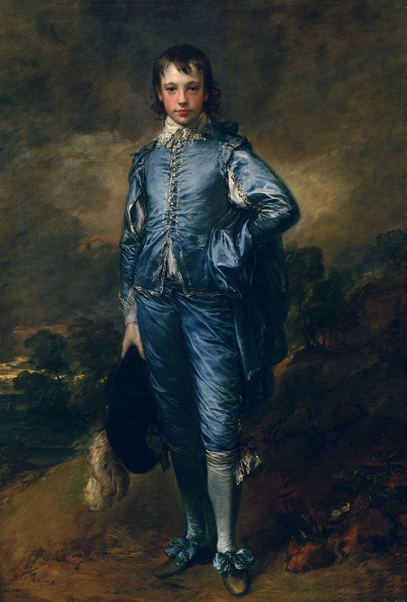 Thomas Gainsborough – The Blue Boy – theartwolf